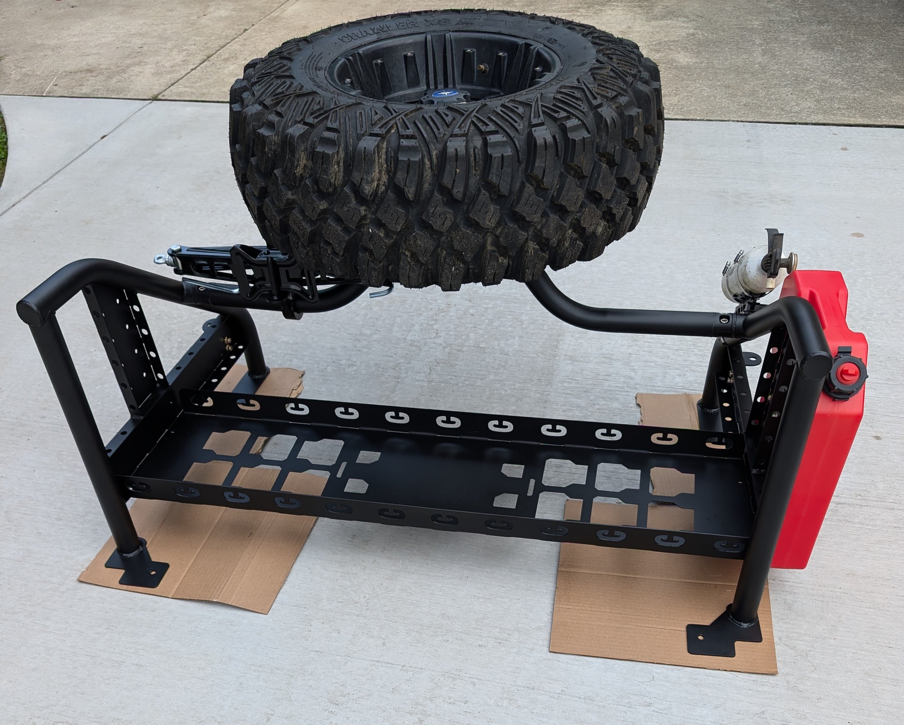 Polaris General Tire rack – 5G Metal Fab